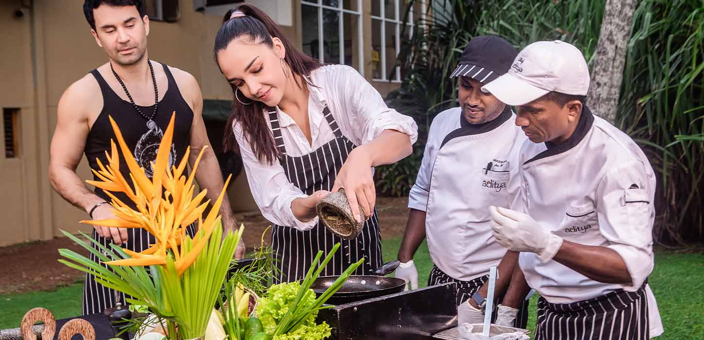 Cookery Demonstration and Fish Market Tour - Aditya Resort